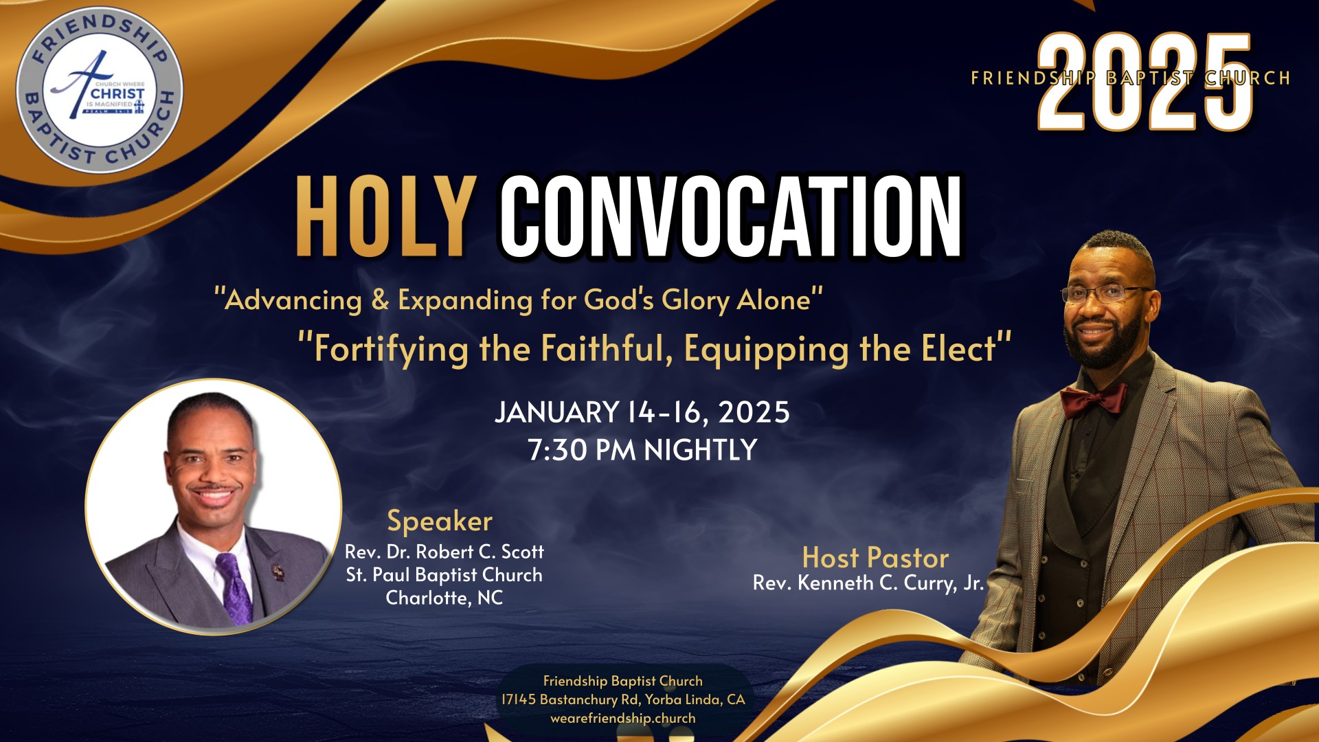 PASTOR'S UPDATE JANUARY 3, 2025 | Friendship Baptist Church - Yorba Linda