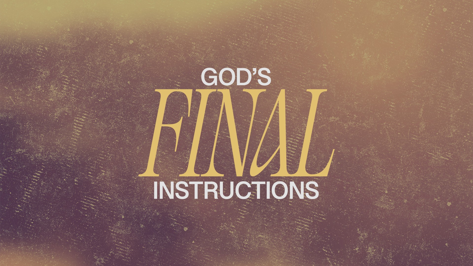 Wk 5 // October 26 & 27 | Medway Church