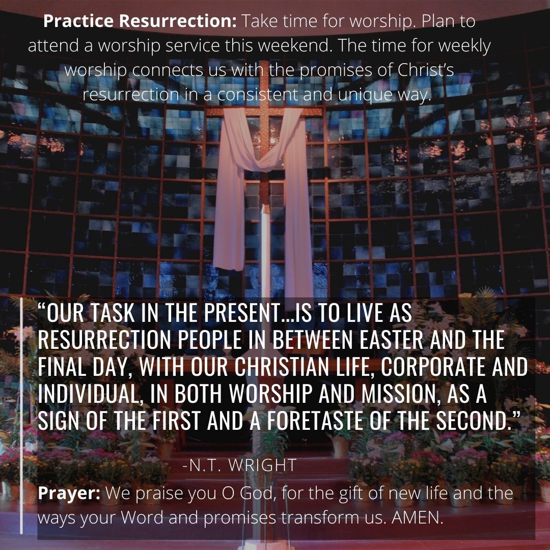 Worship - Practice Resurrection | Bethany Lutheran Church