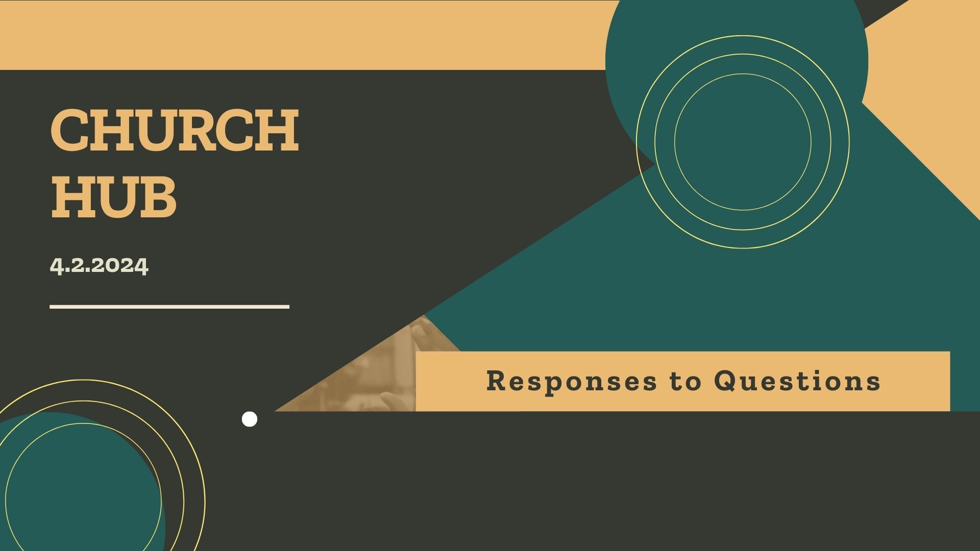 Church Hub [4 Feb 2024] - Response | Hope City Church Edinburgh