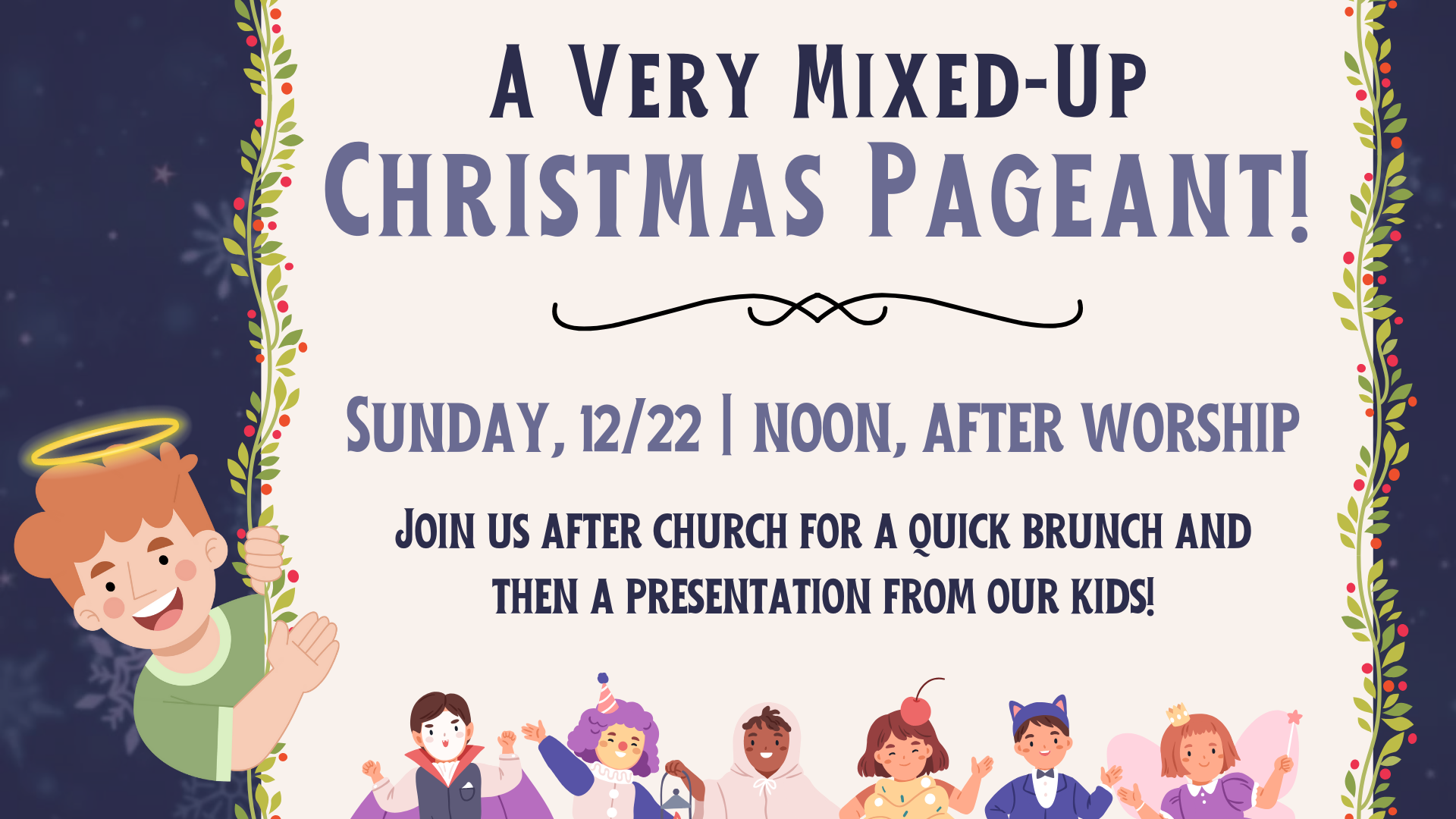 A Very Mixed Up Christmas Pageant | First United Methodist Church of ...