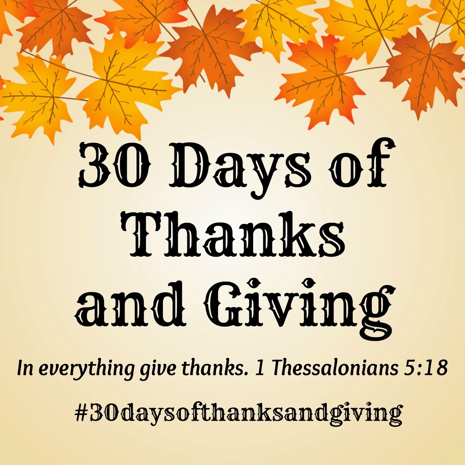 30 Days of Thanks - Day 12 | Turning Point Bible Fellowship - TX