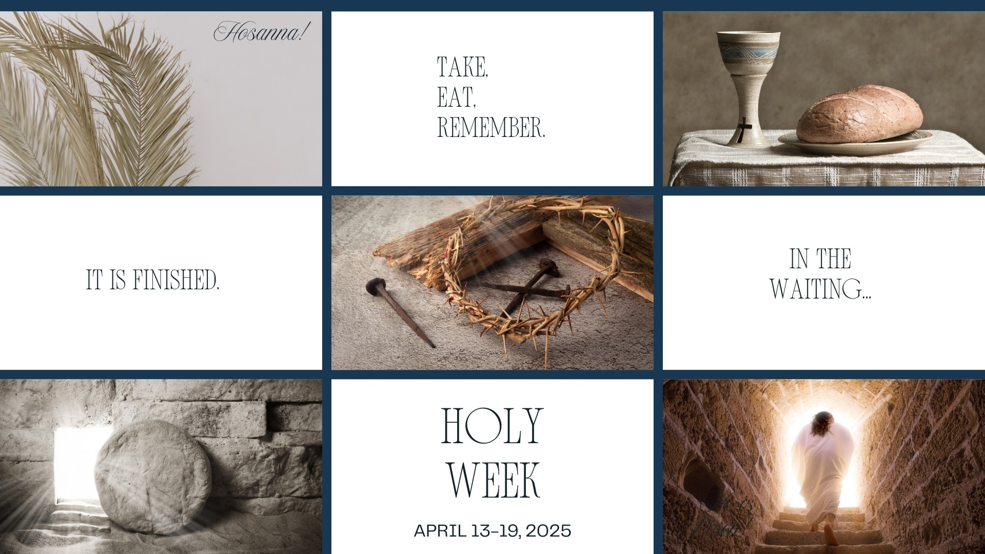 INFO TO KNOW: Holy Week | LVfirst United Methodist Church