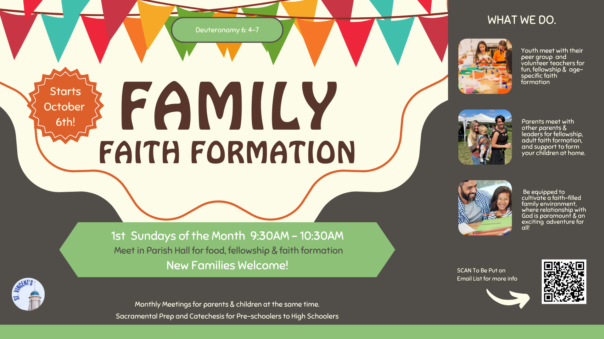 November Family Faith Formation @ Home Plan | St. Vincent de Paul Catholic Parish