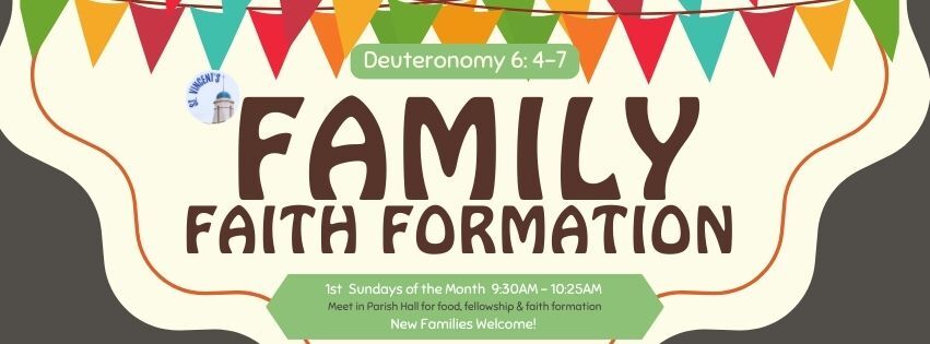 March Family Faith Formation @ Home Plan | St. Vincent de Paul Catholic ...