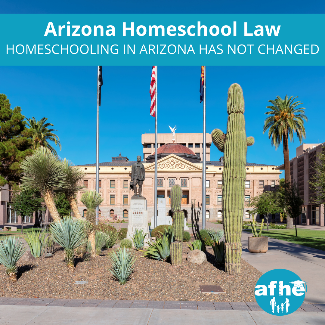 Homeschooling in Arizona Has Not Changed | Arizona Families for Home ...