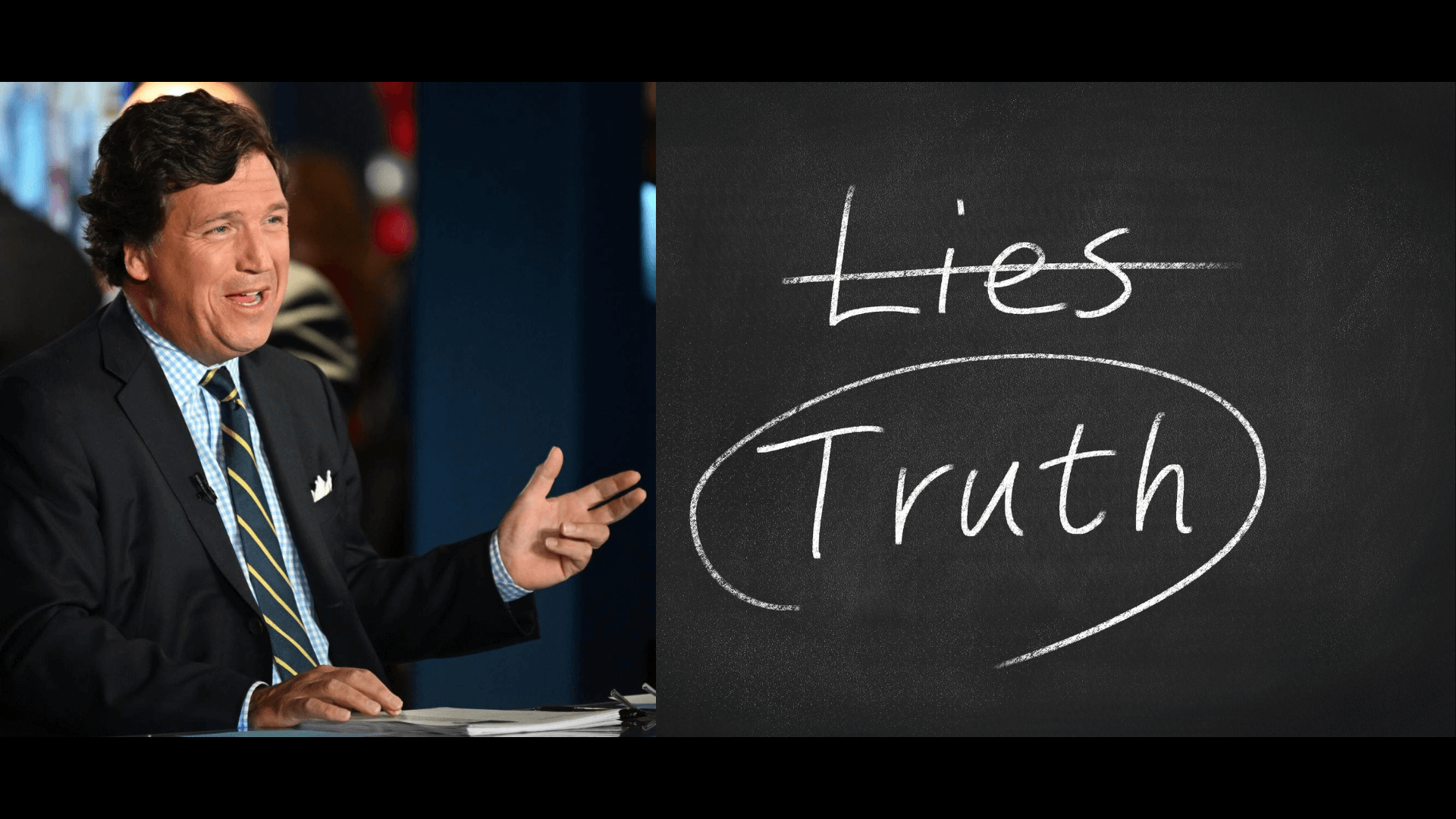 Tucker Carlson ... and the death of TRUTH in the media. | Well Versed