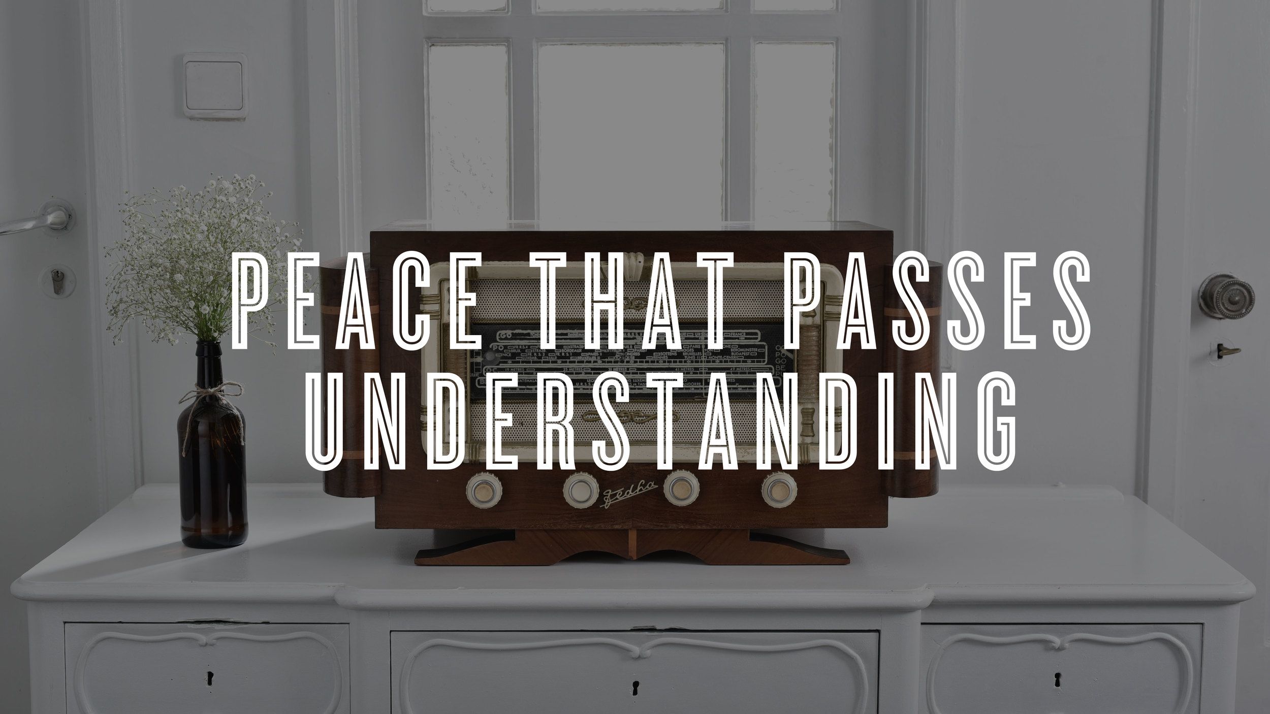 Devo - Peace That Passes Understanding | Word By Mail