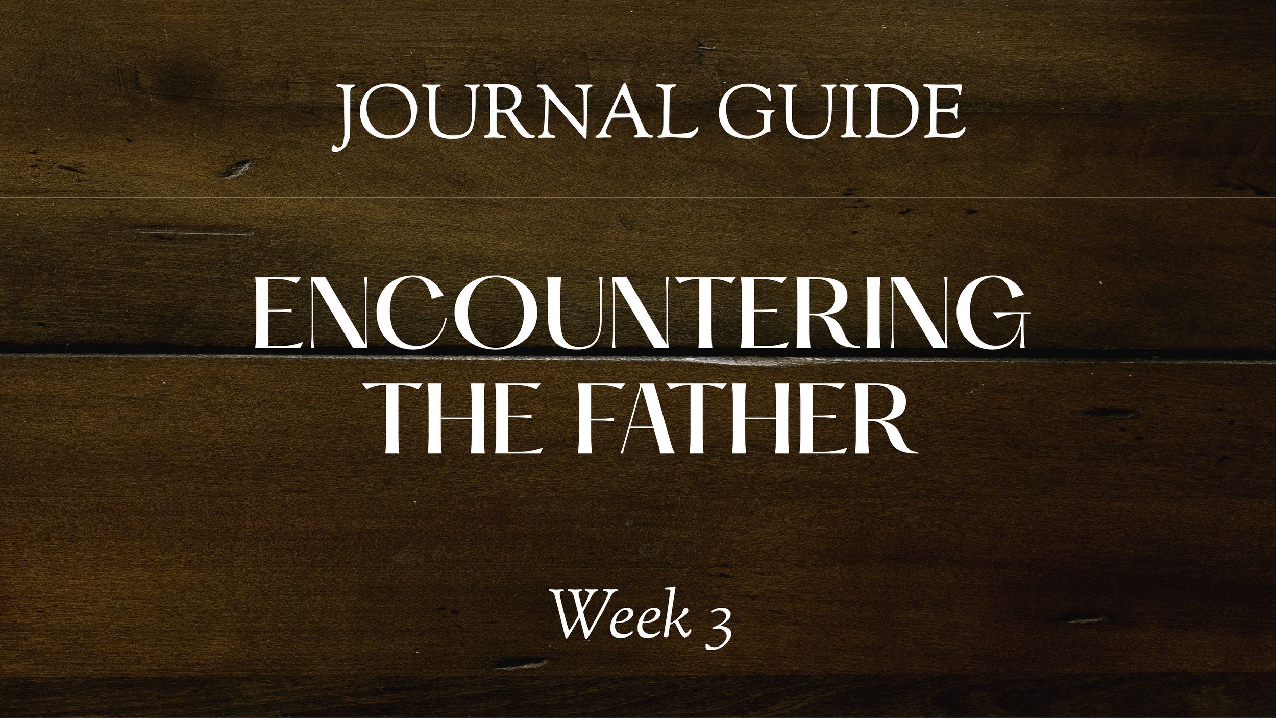 Encountering The Father - wk03 - Numbers 6:24-26 | Word By Mail