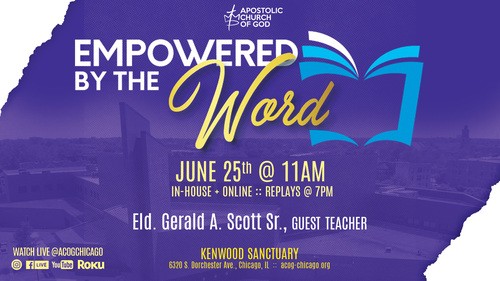 Apostolic Church of God - Home