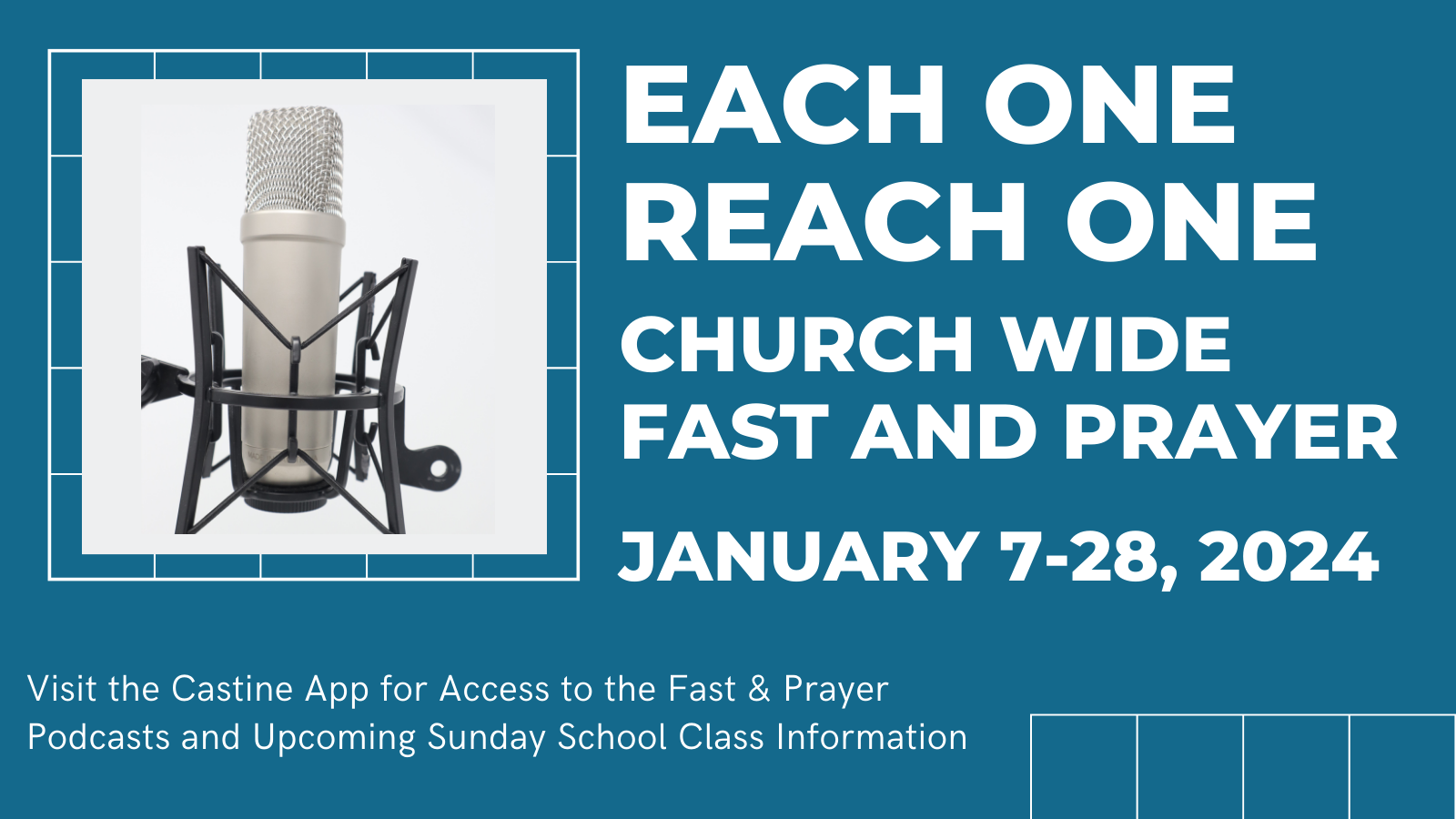 Each One Reach One | Castine Church