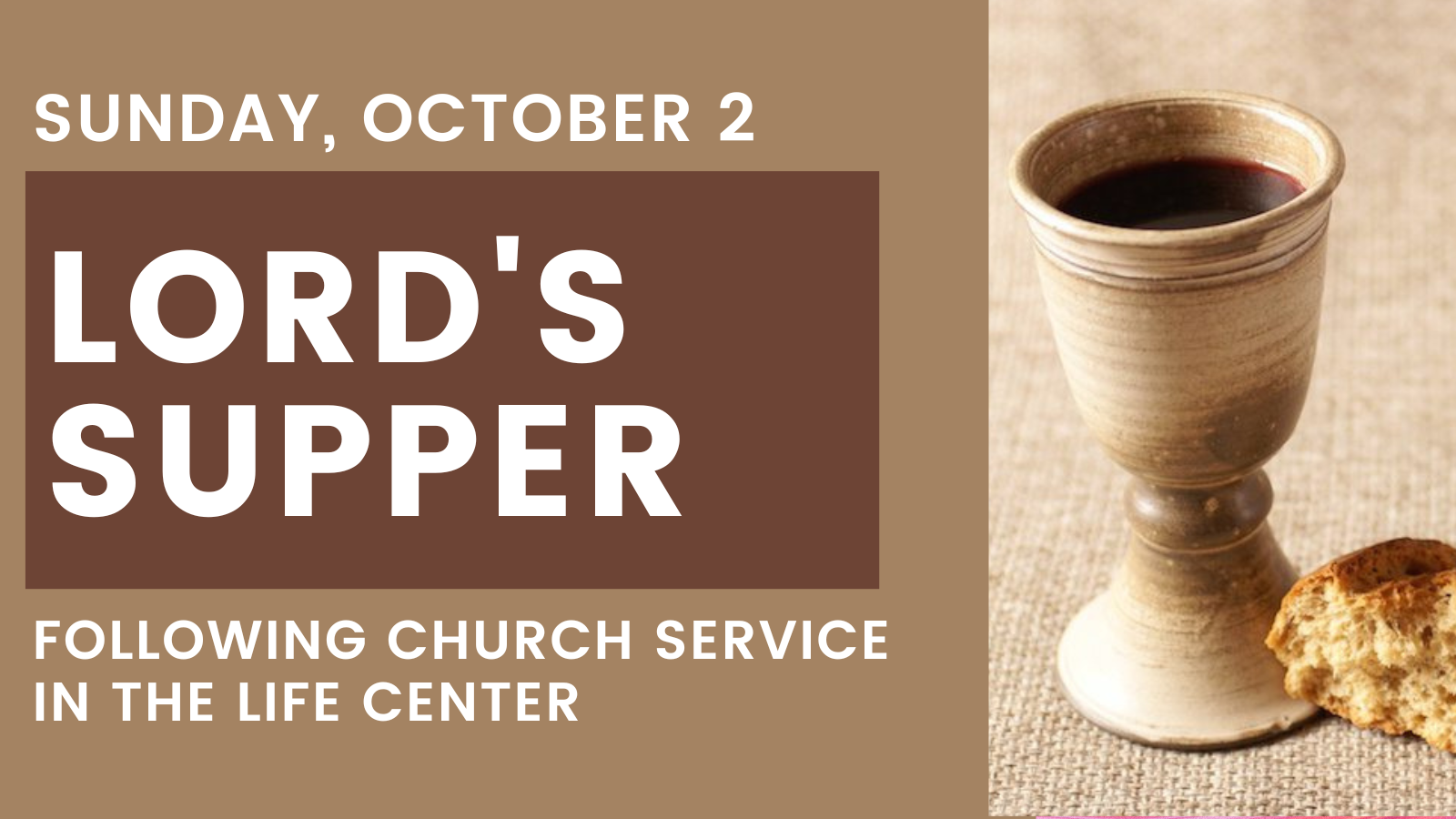 The Lord's Supper 2022 | Castine Church