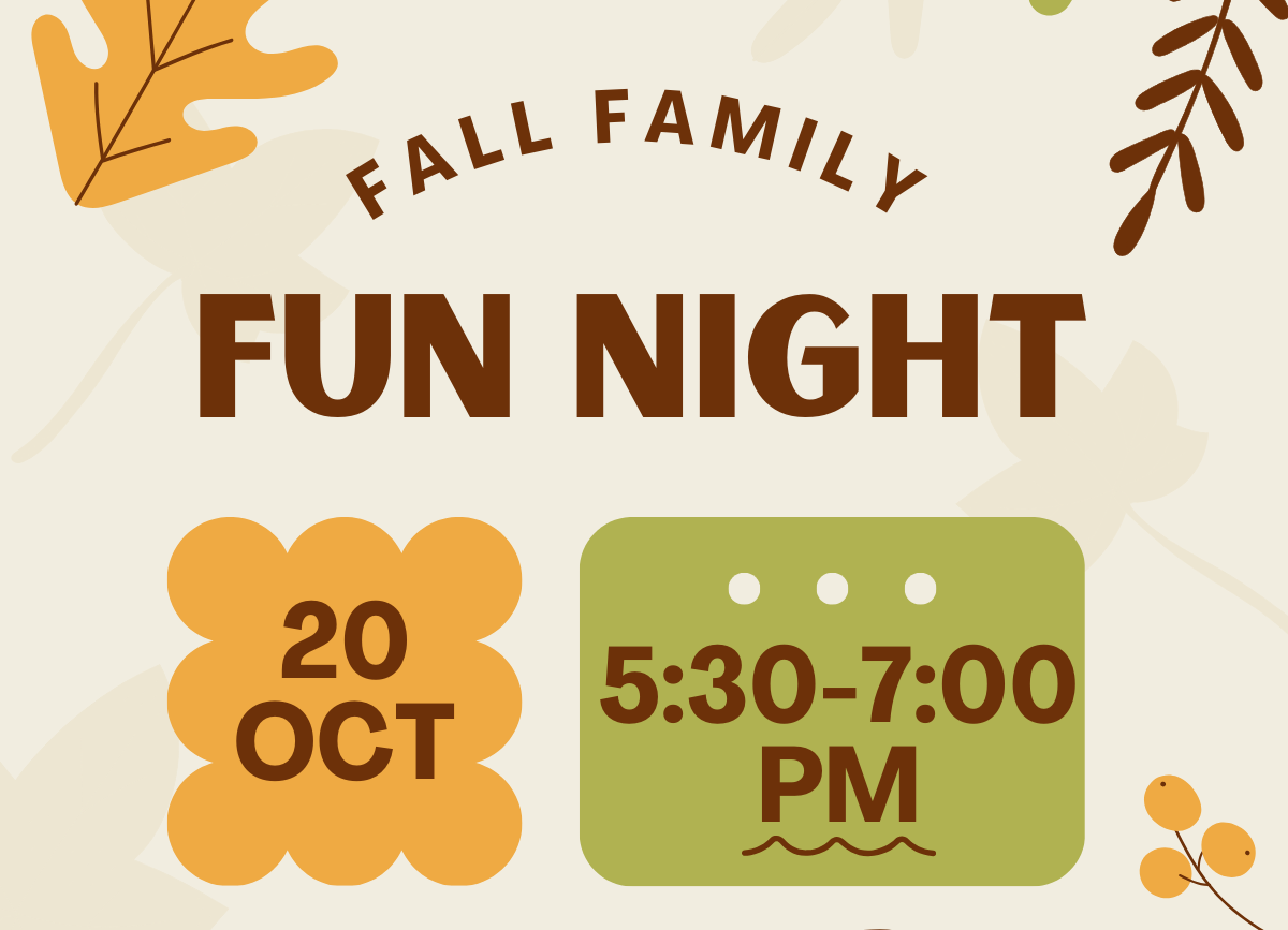 FALL FAMILY FUN NIGHT | OCTOBER 20 | Trinity Baptist Church