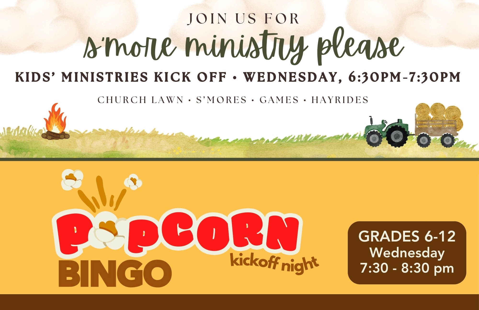 Children's & Youth Kick Off Events | First Reformed Church, Orange City ...