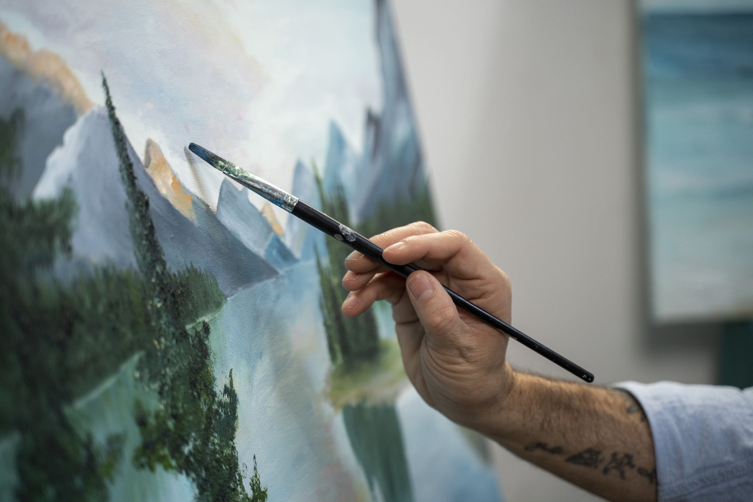 Painting with Dad | Trinity Church Morton