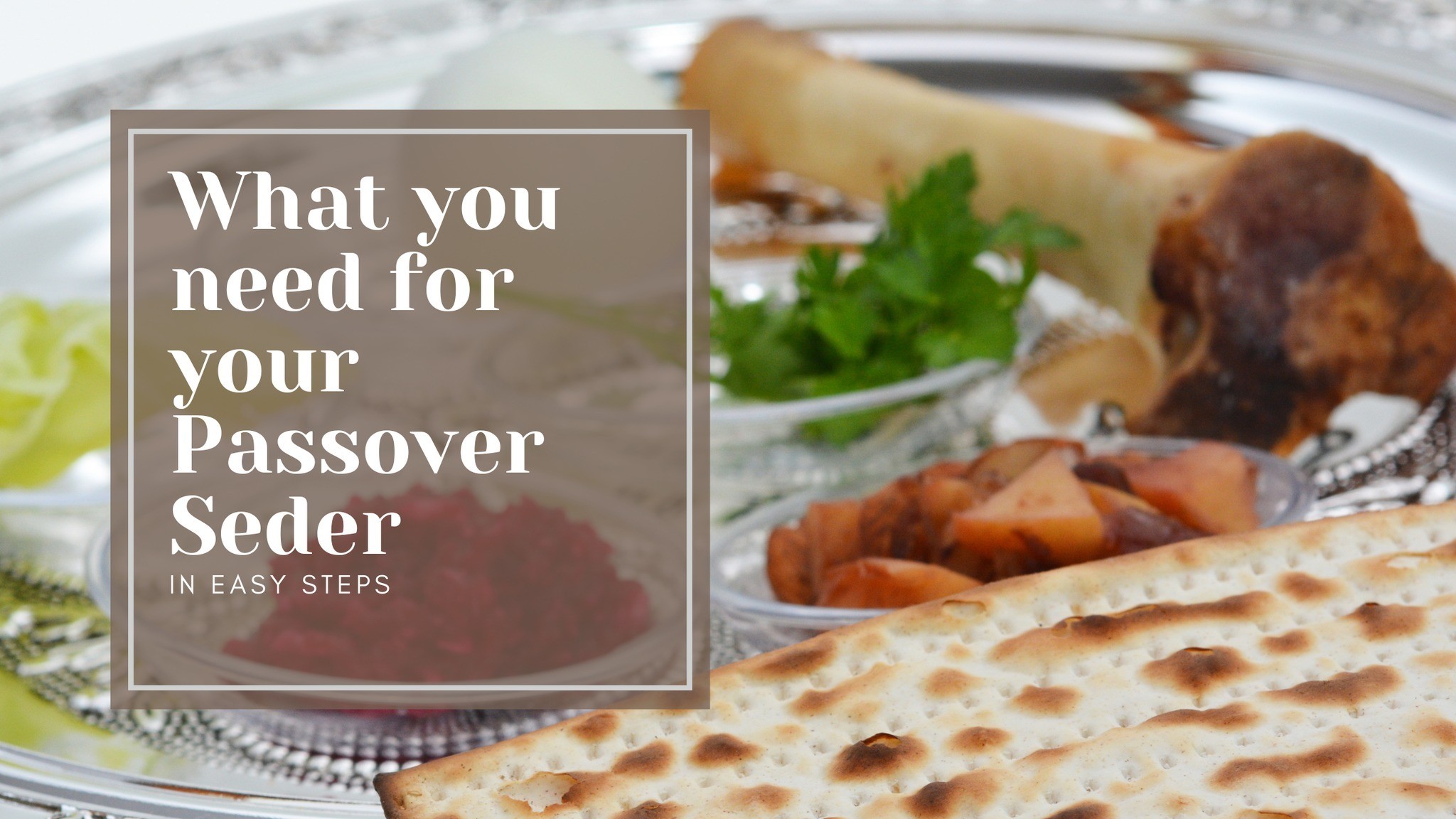 Passover Recipe Ideas | Ark of Grace Ministries