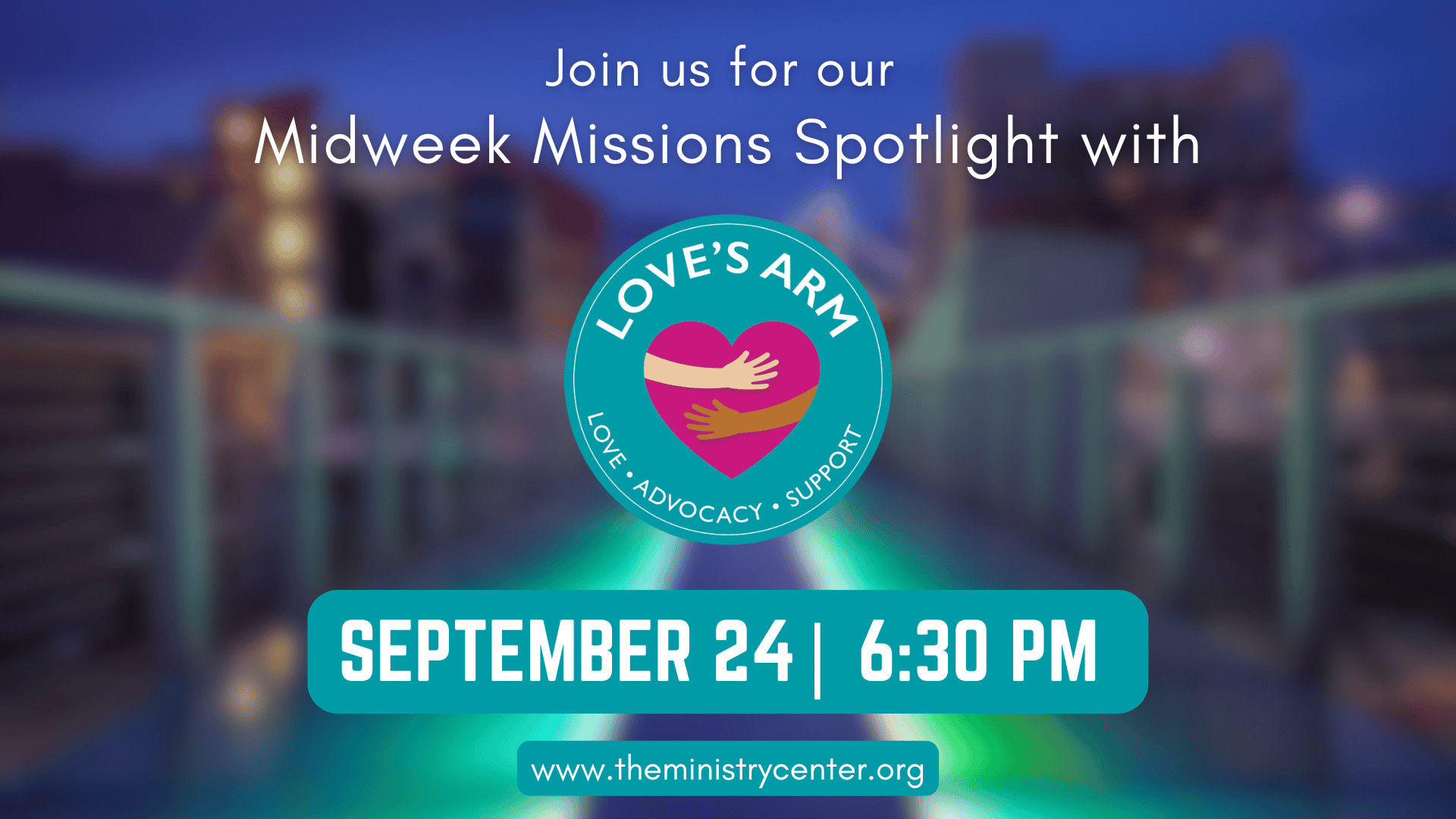 Midweek Missions Spotlight: Loves Arm Outreach at TMC | The Ministry ...