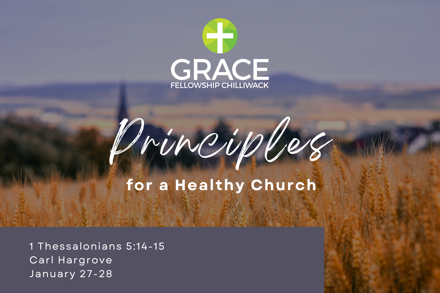 Grace For Your Day January 23 | Grace Fellowship Church Chilliwack - BC