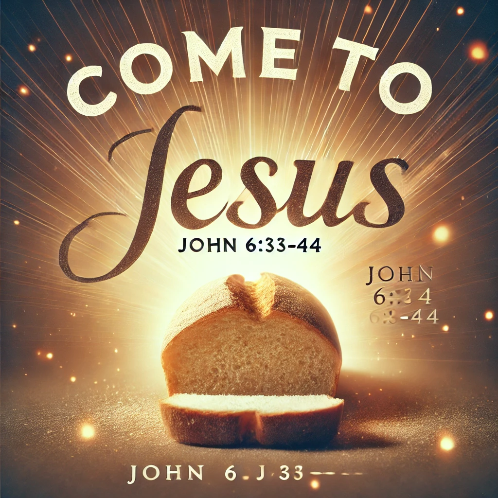 Come to Jesus: The Bread of Life and Our Eternal Hope | New Hope ...