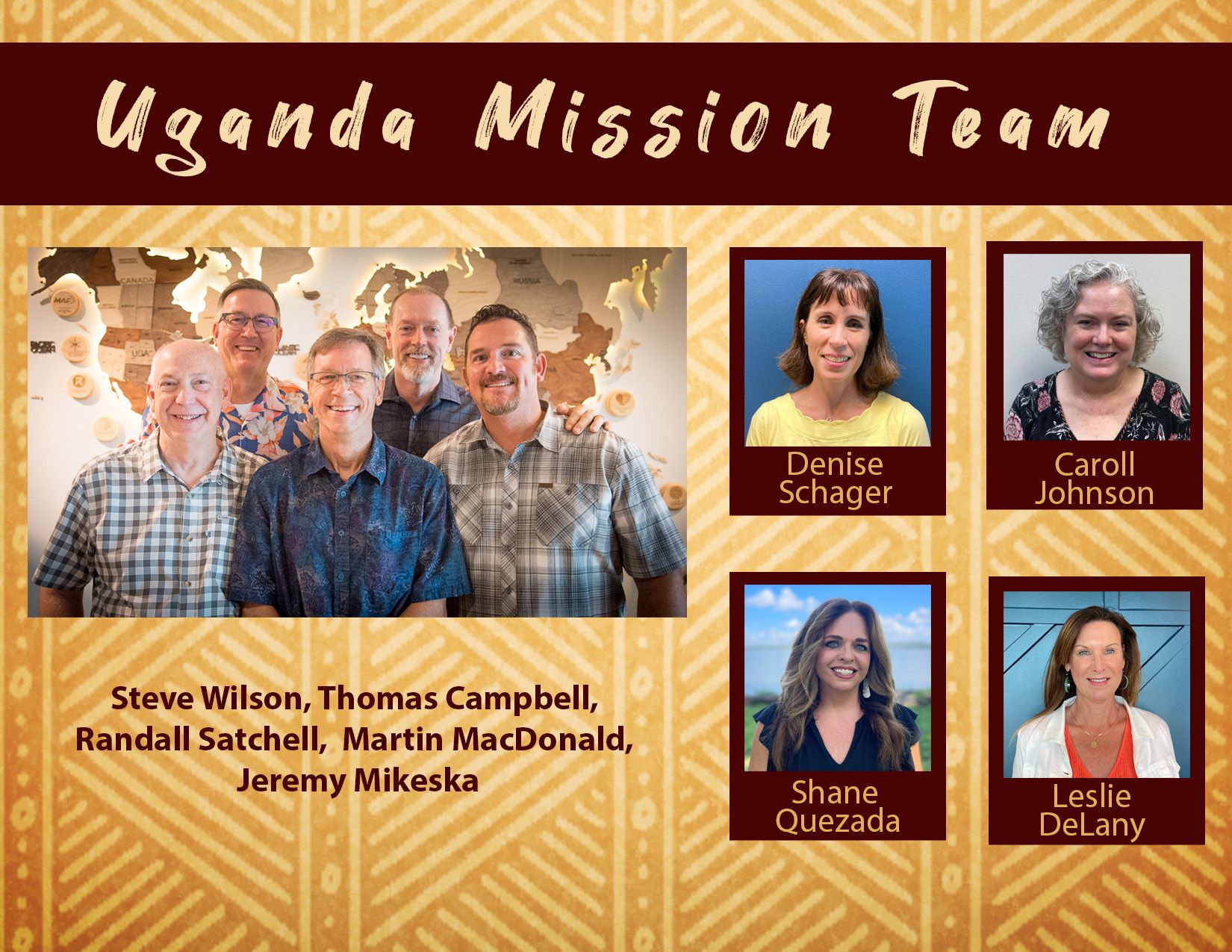 FBC Uganda Mission Trip 2023 - Team and Prayer Requests | Frisco Bible ...