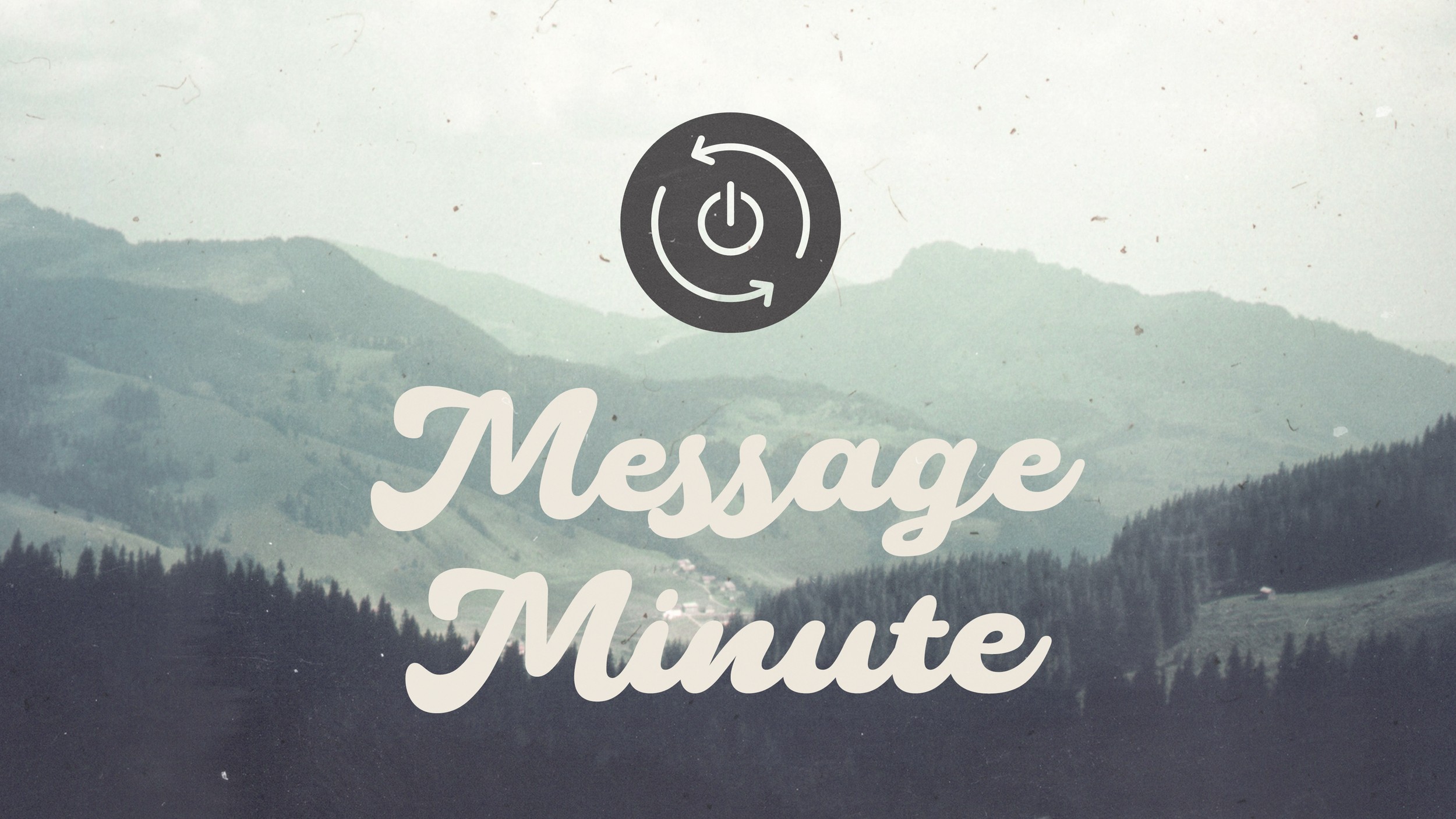 Message Minute (Made for More) | Church of the Suncoast
