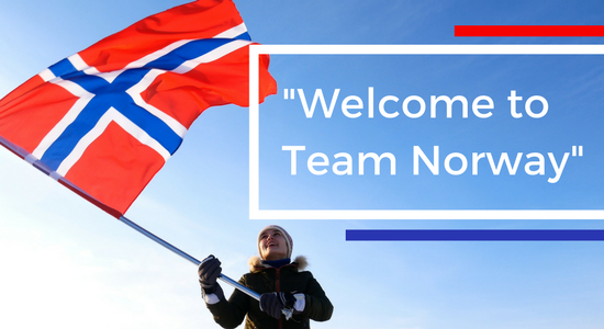 “Welcome to Team Norway!” | Reasons for Hope