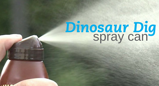 Dinosaur Dig Spray Can | Reasons for Hope