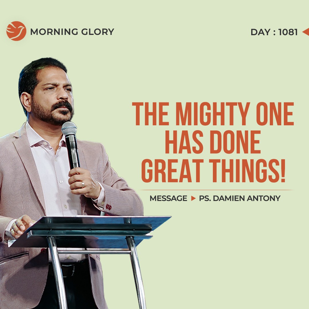 The Mighty One Has Done Great Things | Blessing Today