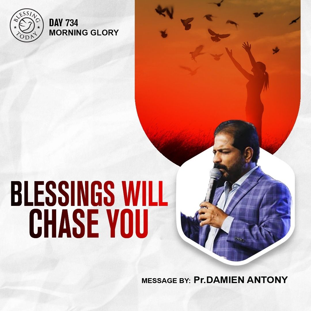 Blessings Will Chase You | Blessing Today