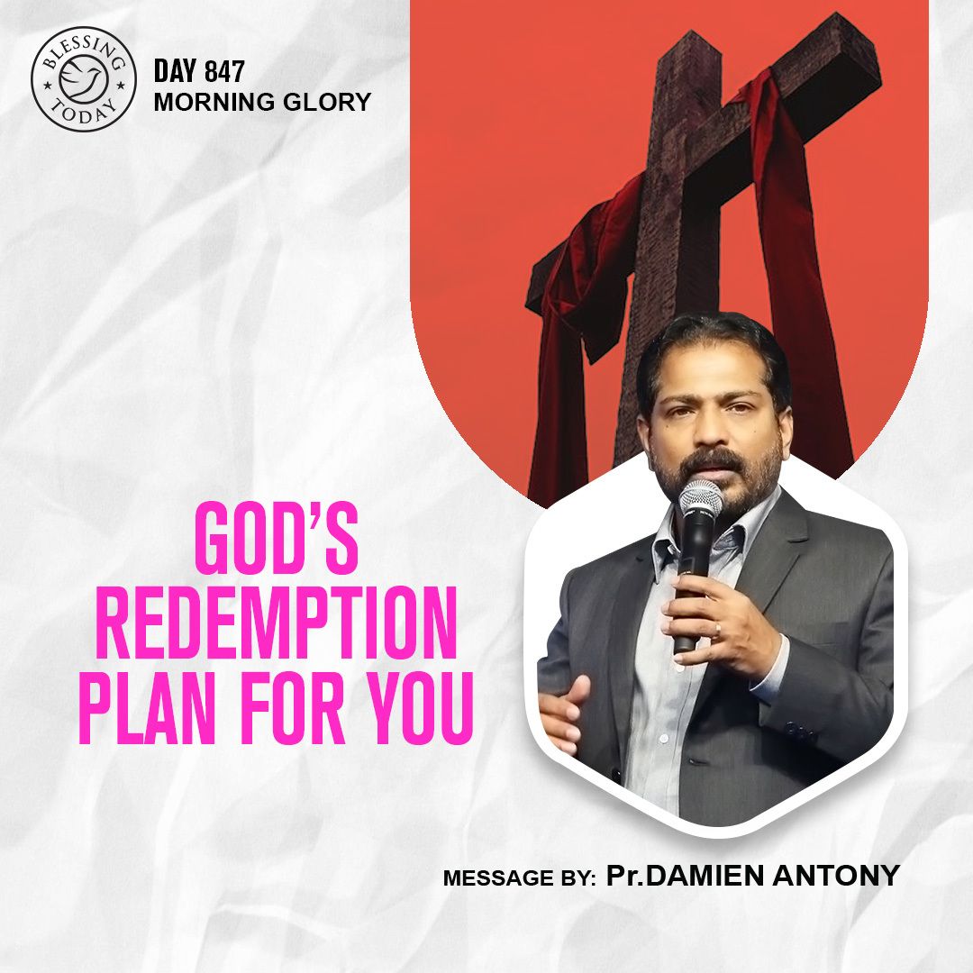 God’s Redemption Plan For You | Blessing Today