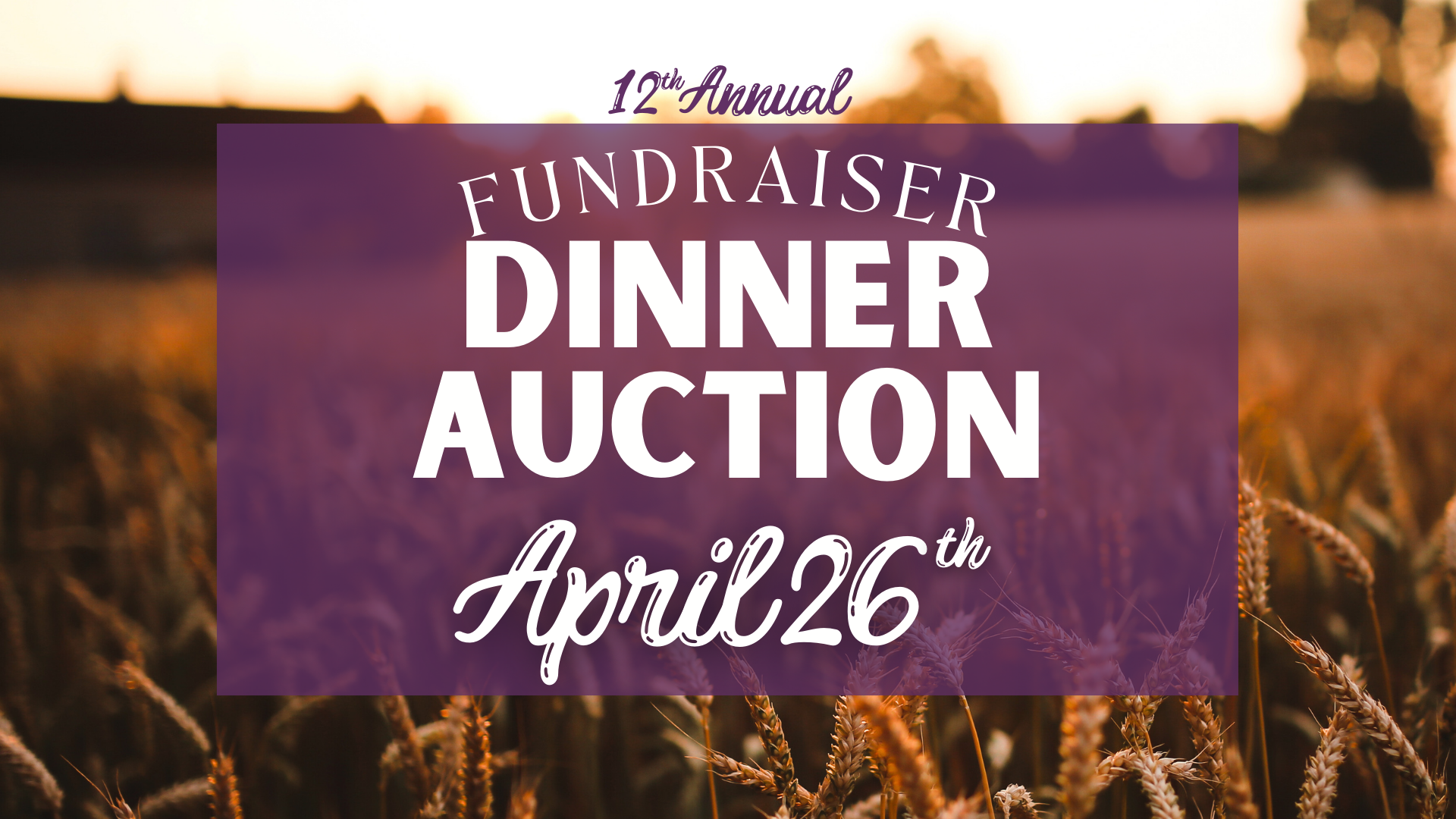 Dinner Auction Fundraiser | Hermiston Christian School