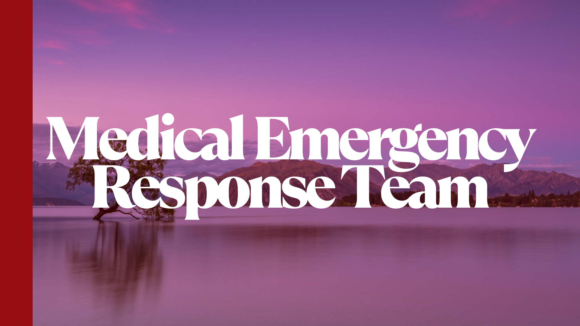 Medical Emergency Response Team | NDCBF Church