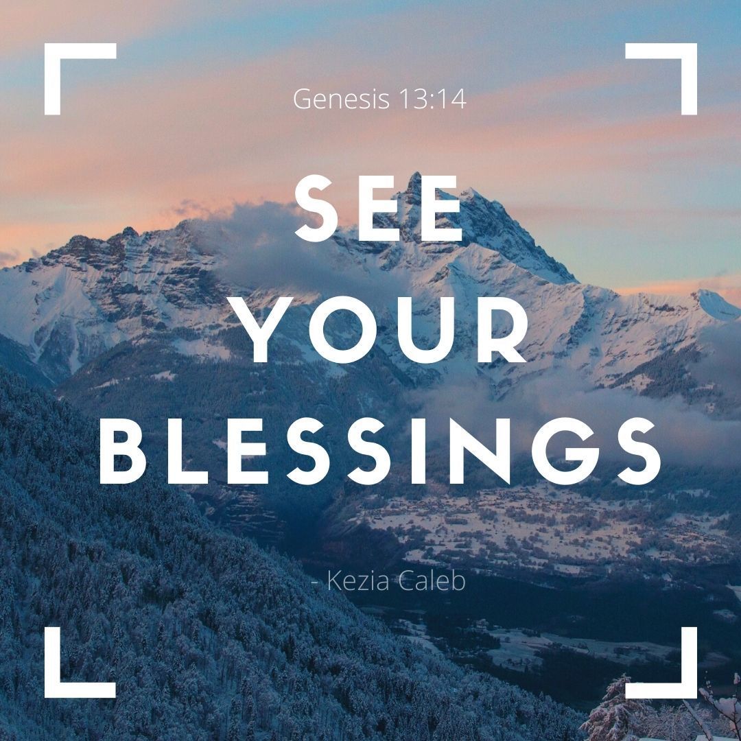 See your Blessing | PastorCalebJoshua