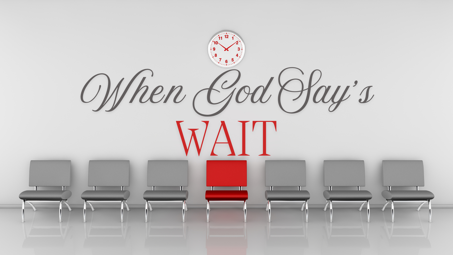 When God Says “Wait” | Calvary Church Loveland