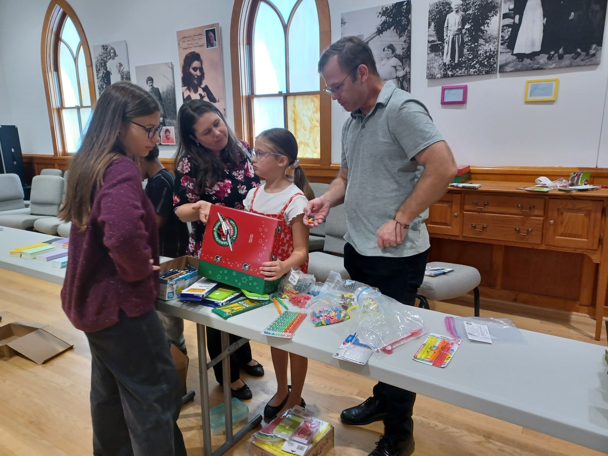 Operation Christmas Child Packing Party 2024 | Ramoth Baptist Church