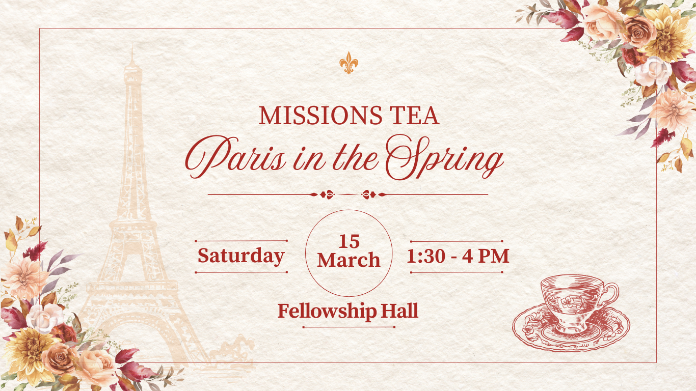 Missions Tea Party 2025 | Ramoth Baptist Church