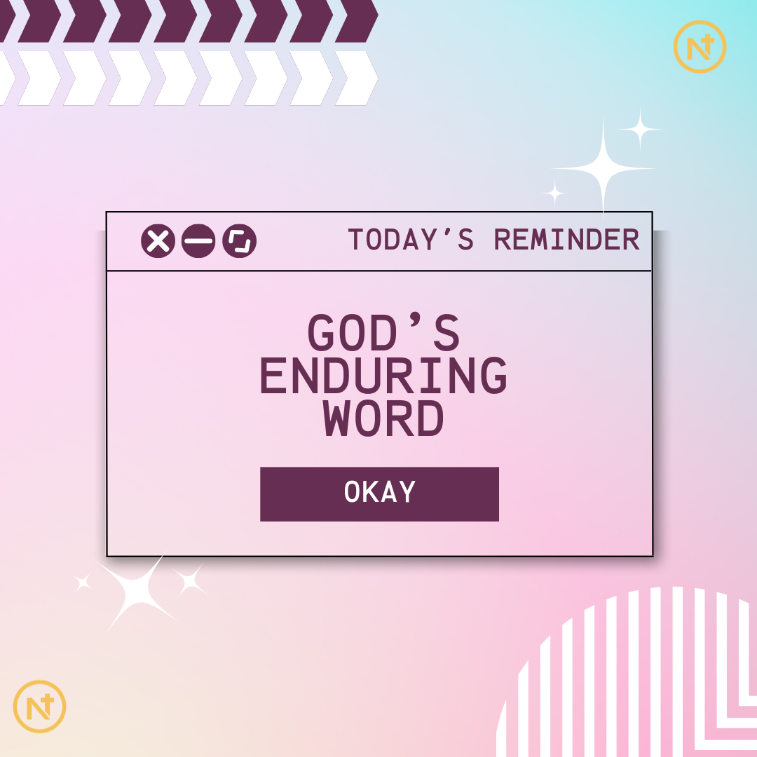 God's Enduring Word | New Frontiers of Faith Baptist Church