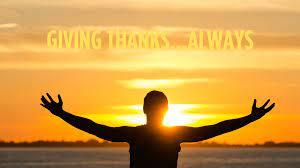 The Act of Thanksgiving | welcome2hope