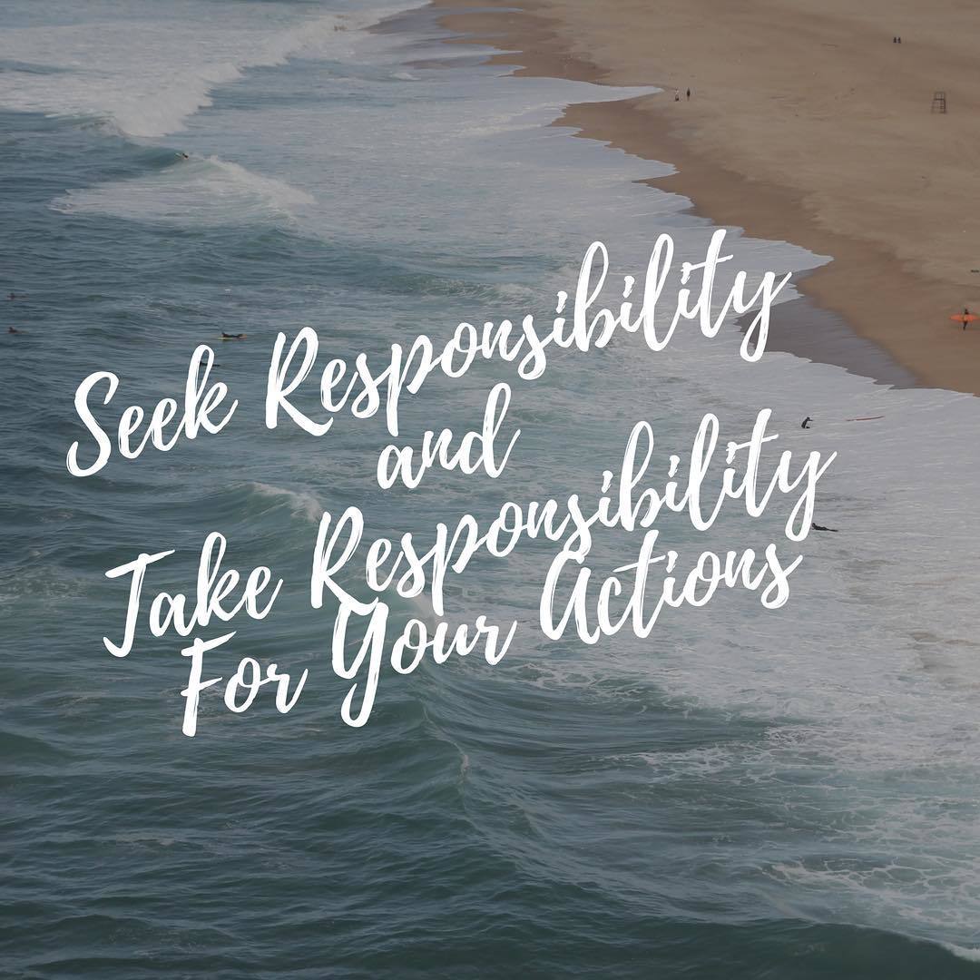 Take Responsibility For Your Actions Quotes