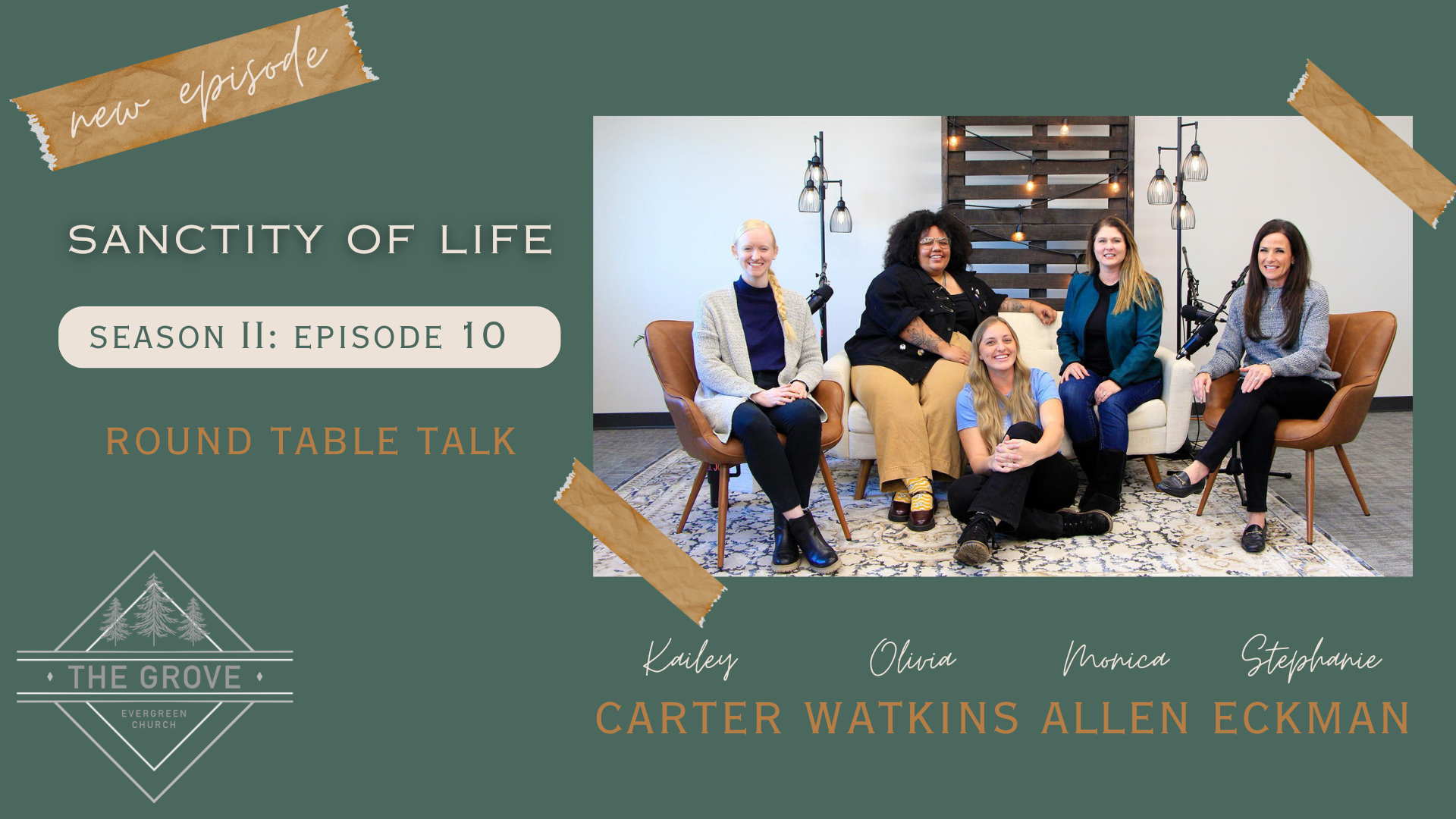 Sanctity of Life: Round Table Talk | Evergreen Church | Tulsa