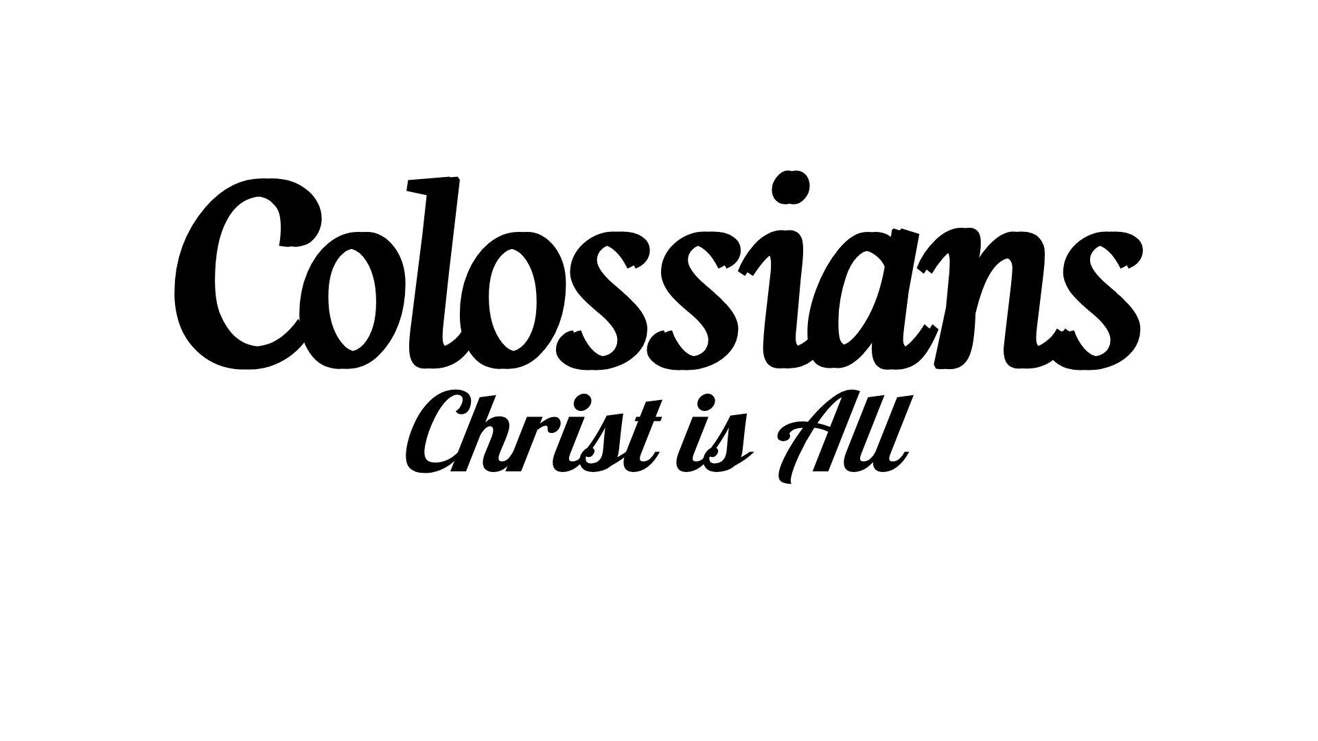 Walking Wisely in Christ: Reflections on Col 2:16-23 | North Leverett ...