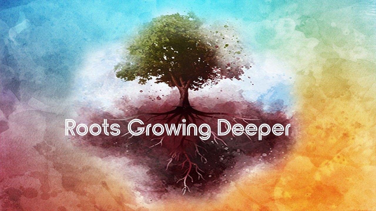 Roots Growing Drawing