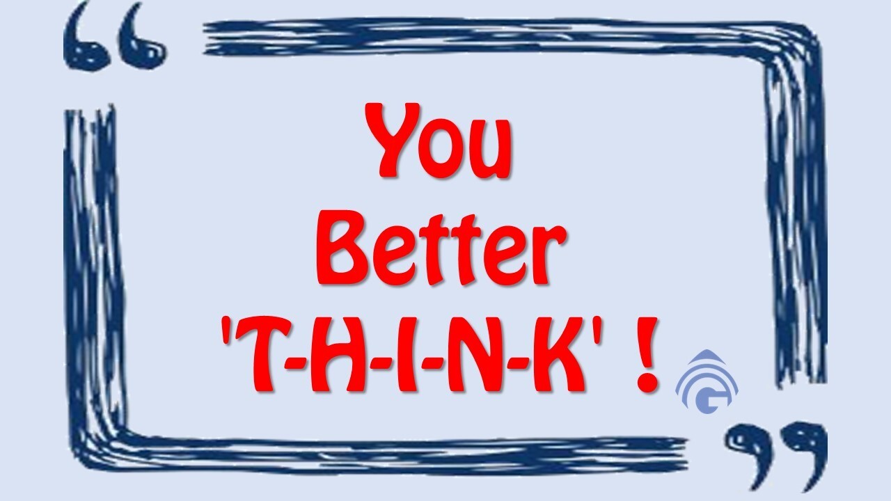 You Better 'T-H-I-N-K' | Genesis Bible Fellowship Church