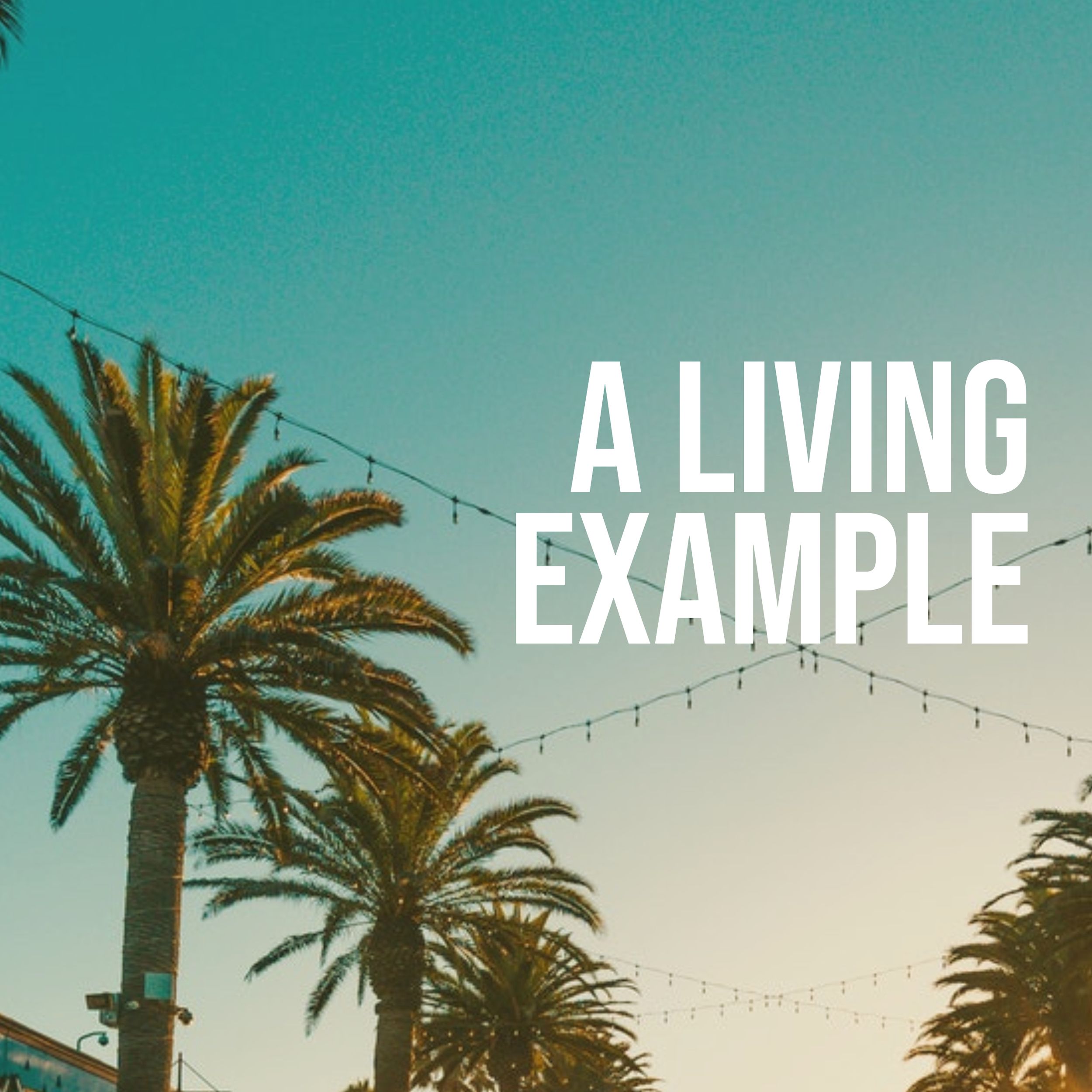 A Living Example | Genesis Bible Fellowship Church
