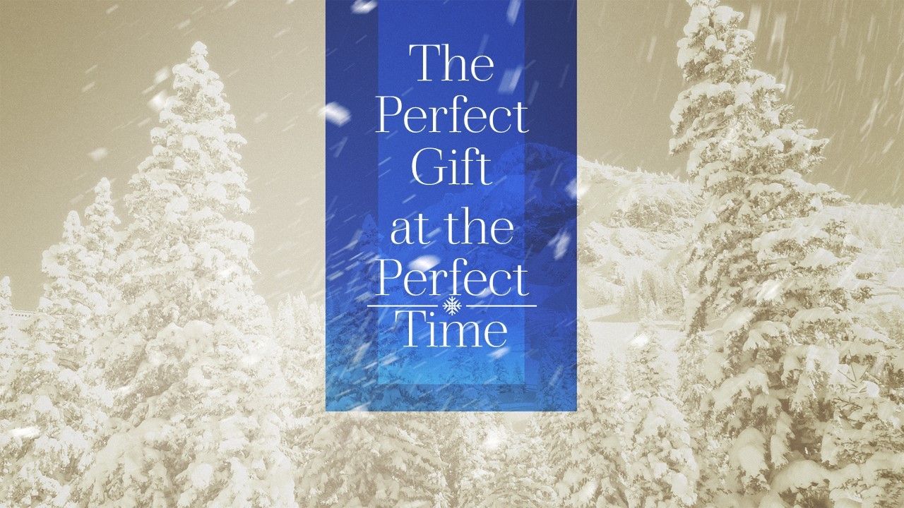 The Perfect Gift at the Perfect Time | Genesis Bible Fellowship Church