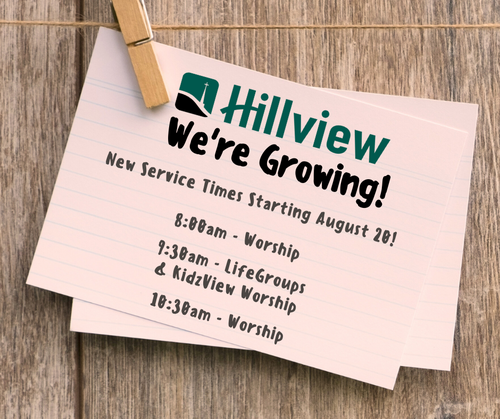 Hillview Church - Home