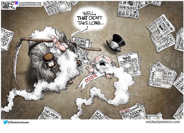 Cartoon 12/31/22 | Freedoms Journal Institute | Promoting a biblical ...