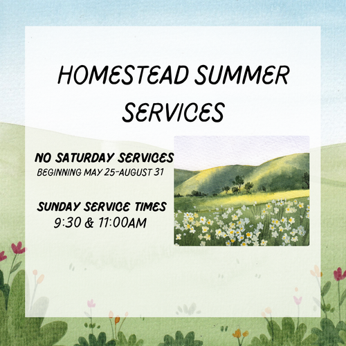 Homestead Community Church - Home