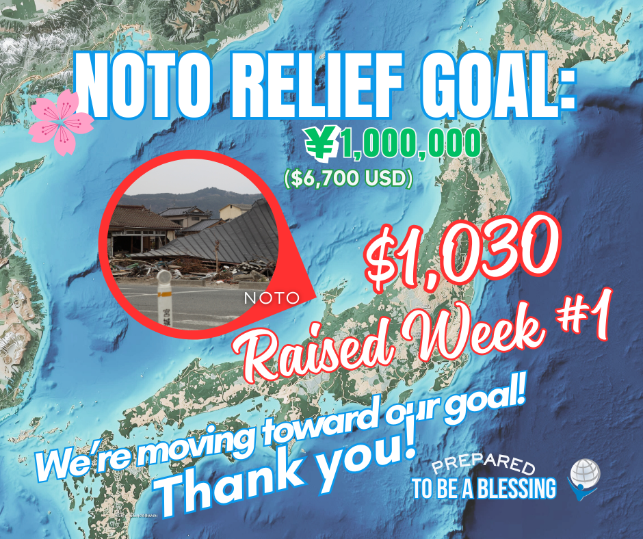 We're celebrating week #1 for Japan | SERVING OUR WORLD