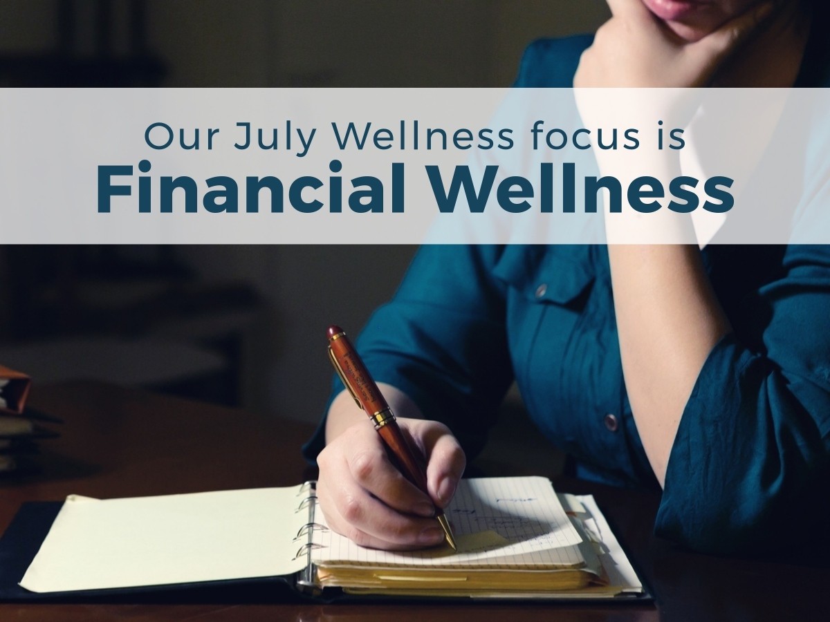 July Wellness Focus: Financial Wellness | All Saints Lutheran Church